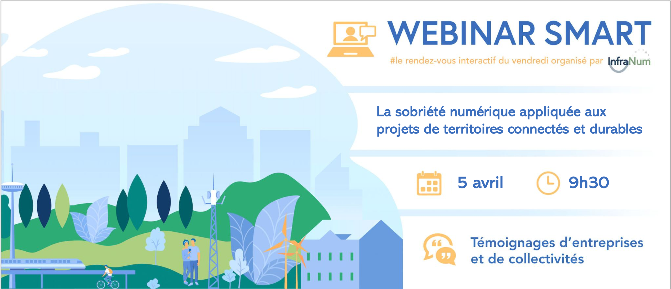 Les fiches synthèses des webinar Smart - InfraNum